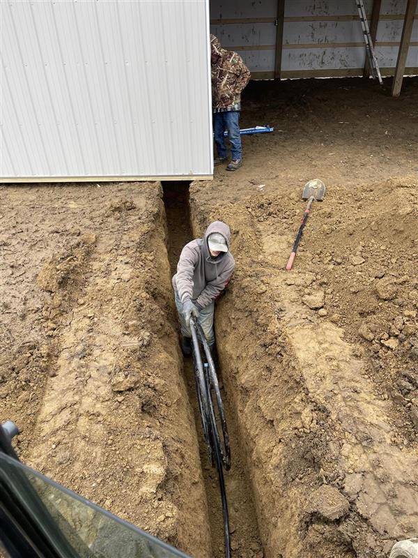 Electrical and Water Lines - Mansfield Sanitation: Septic & Drain ...